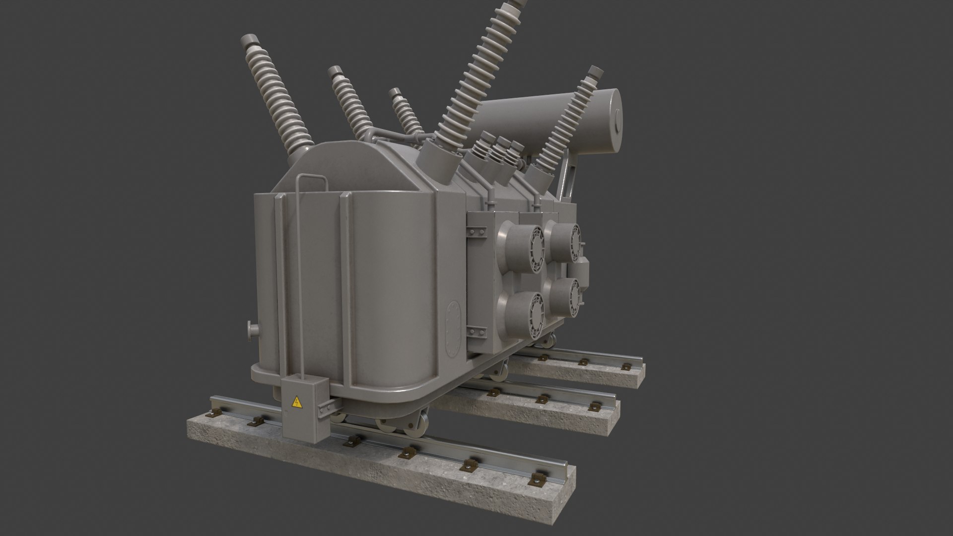3D High Voltage Transformer - TurboSquid 1997098