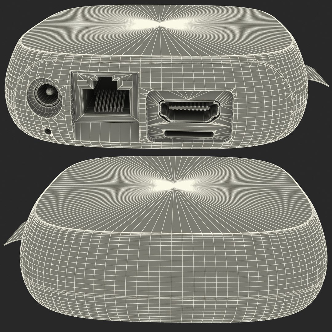 3d Model Tv Streaming Player Roku