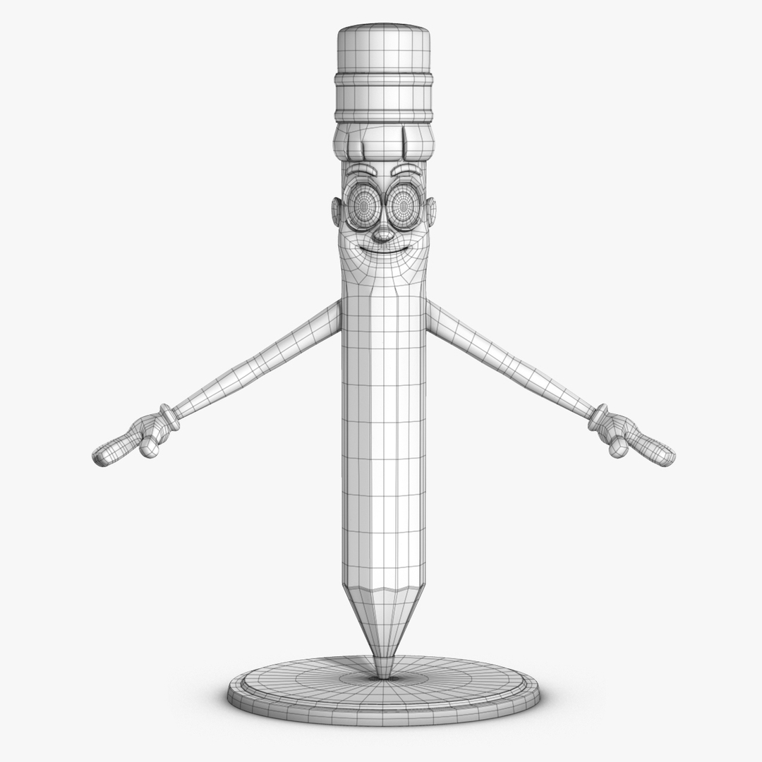 3d Cartoon Rig Character