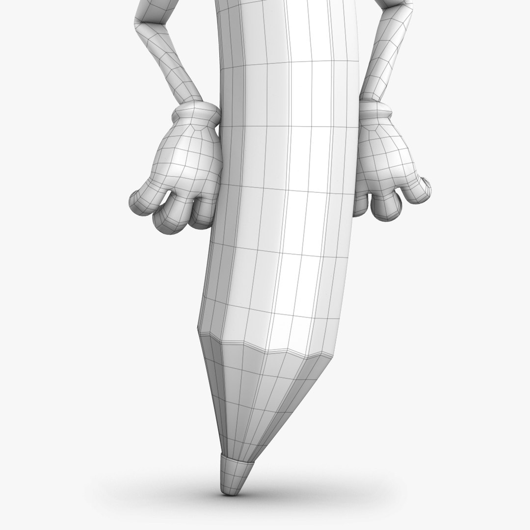 3d Cartoon Rig Character