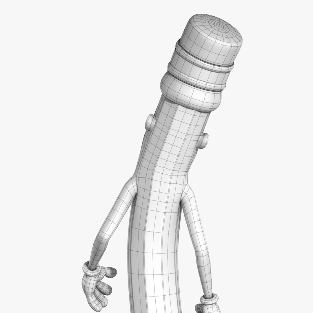 3d Cartoon Rig Character
