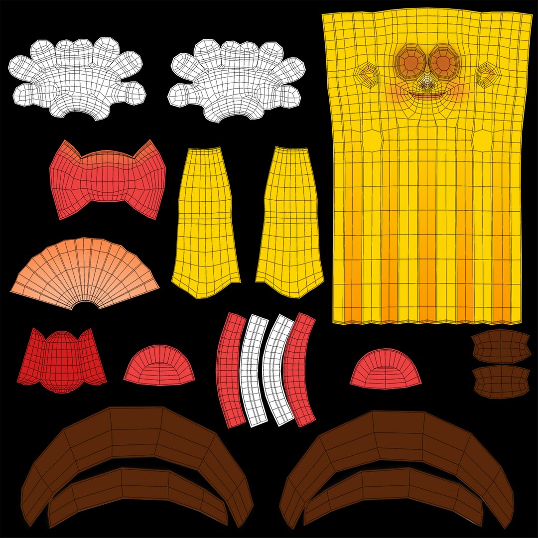 3d Cartoon Rig Character