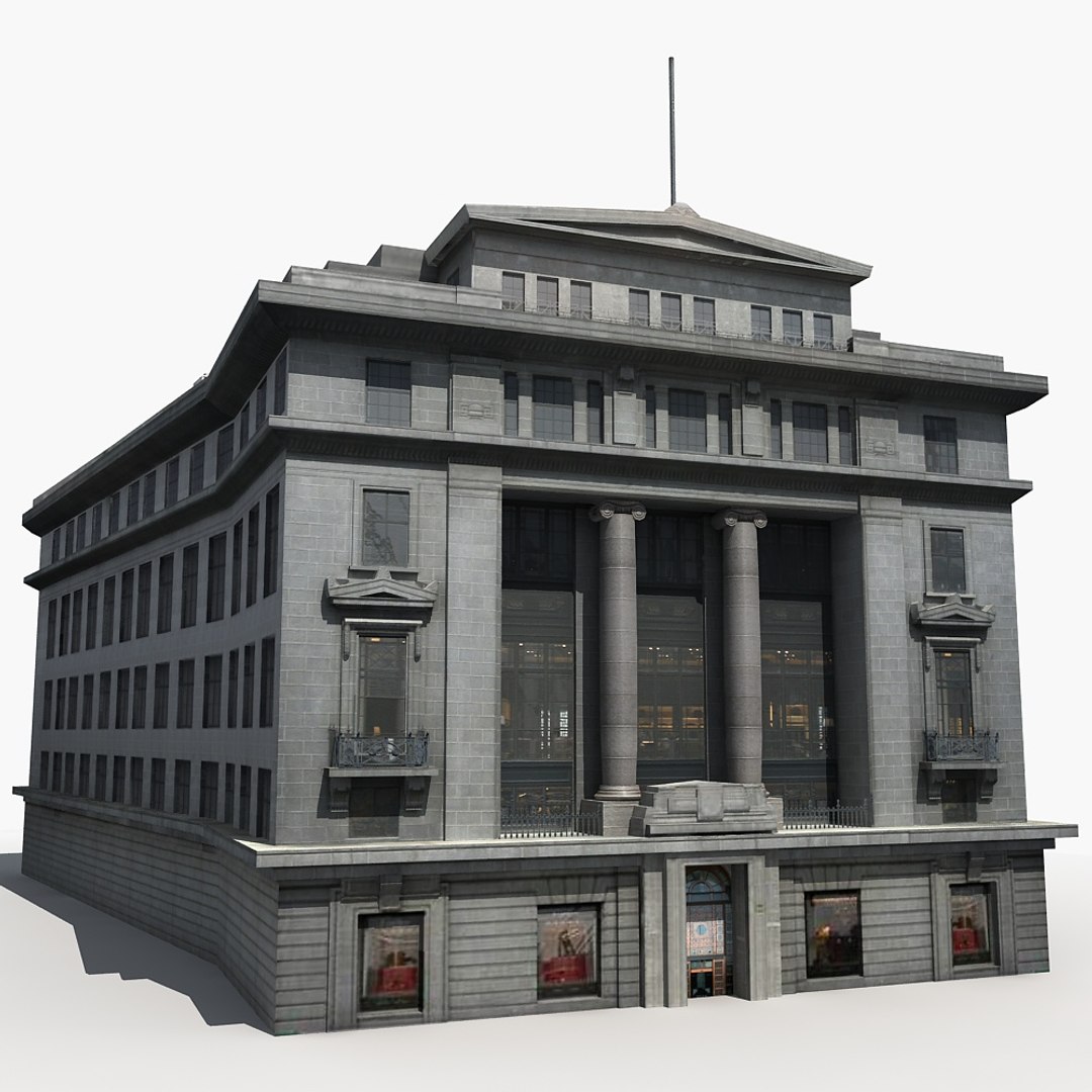 European building model - TurboSquid 1515130