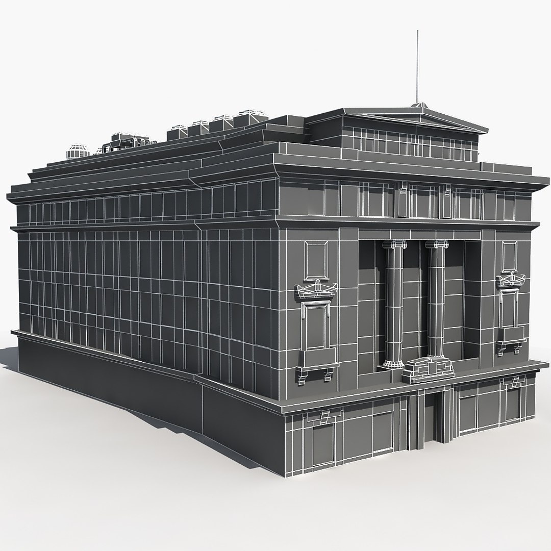 European Building Model - TurboSquid 1515130