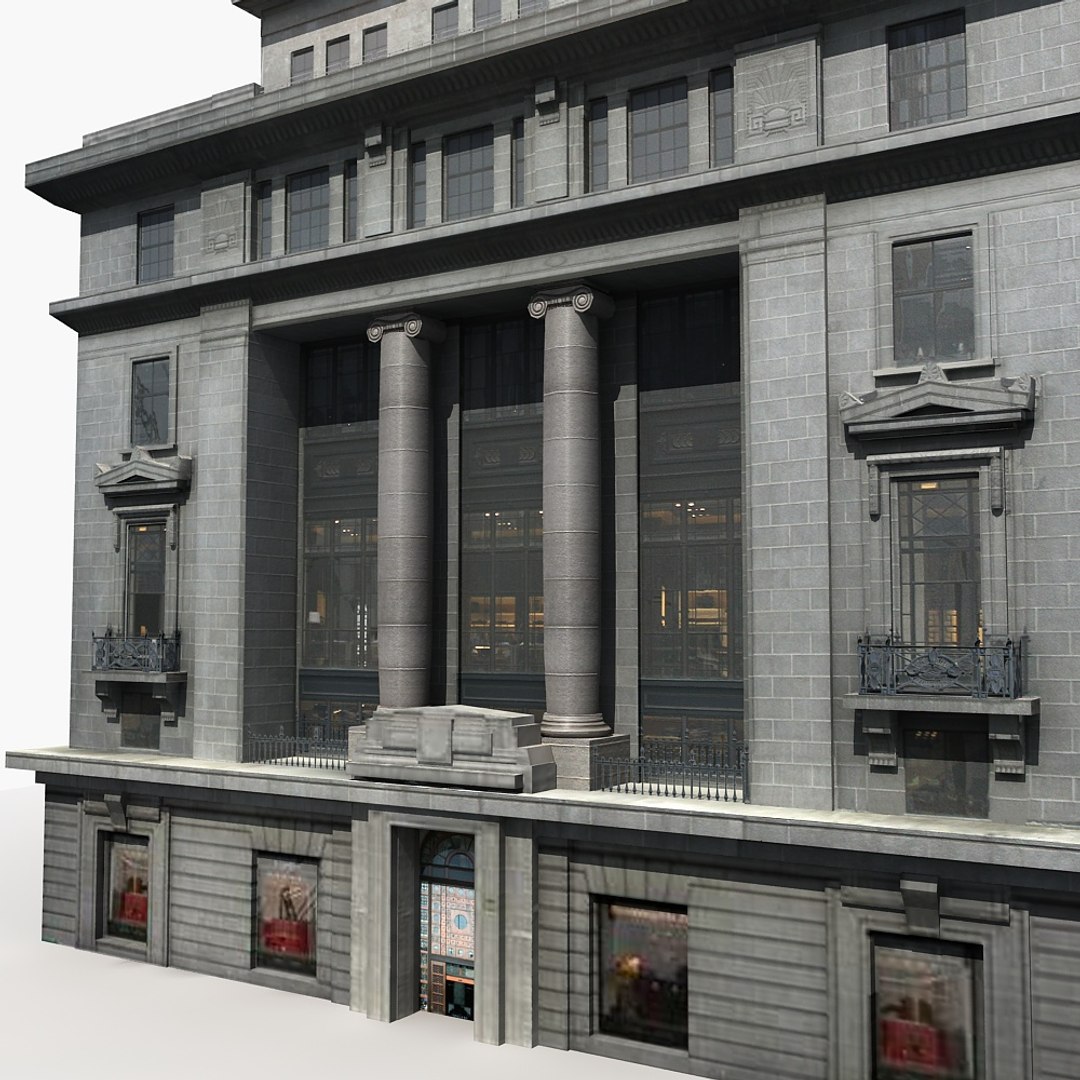 European Building Model - TurboSquid 1515130