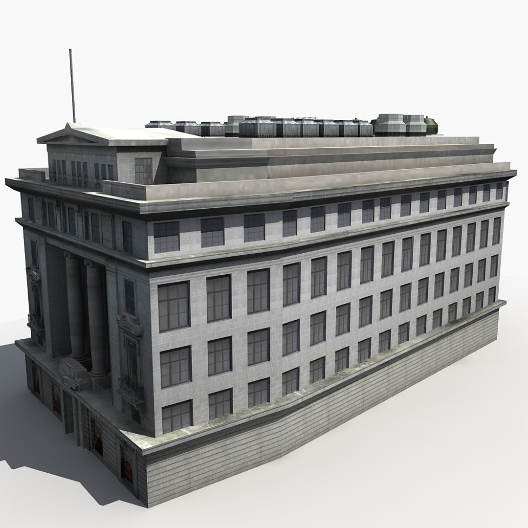 European Building Model - TurboSquid 1515130