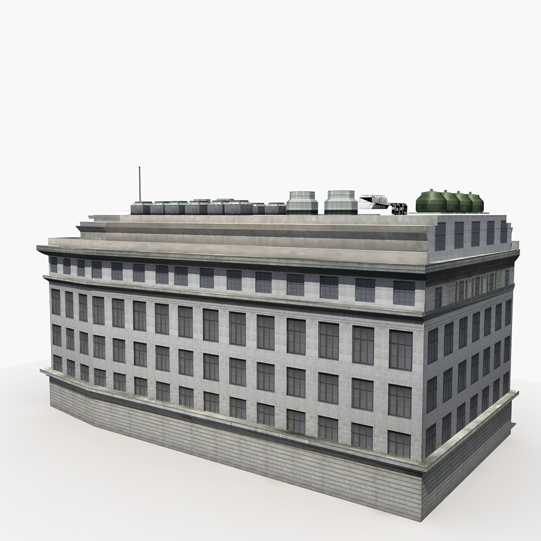 European Building Model - TurboSquid 1515130