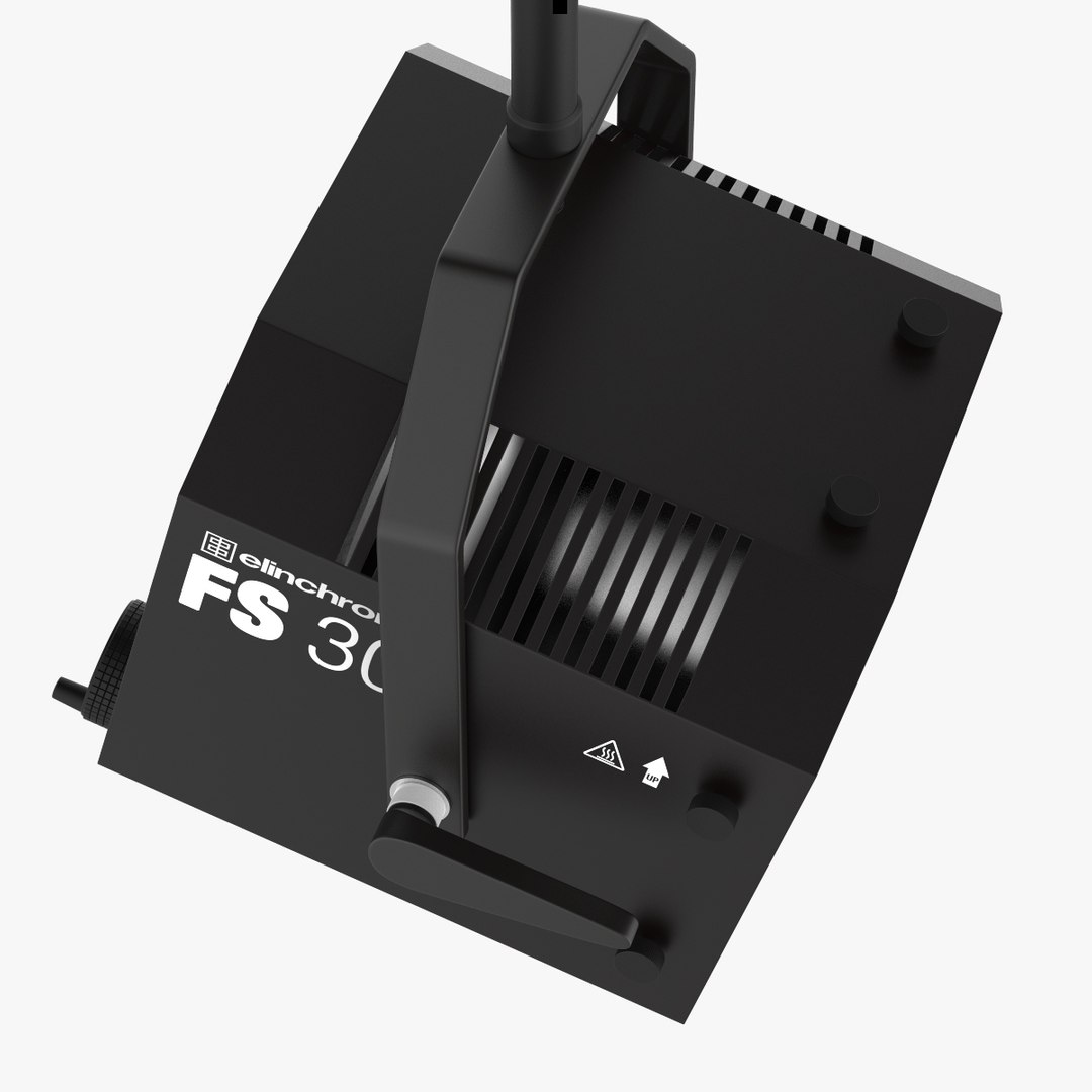 Fs30 Fresnel Spot 3D Model - TurboSquid 1171265