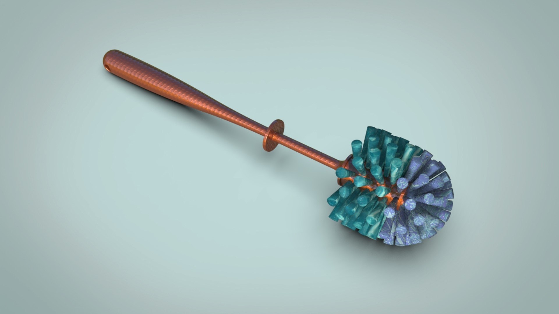 WC Brush Model - TurboSquid 2115494