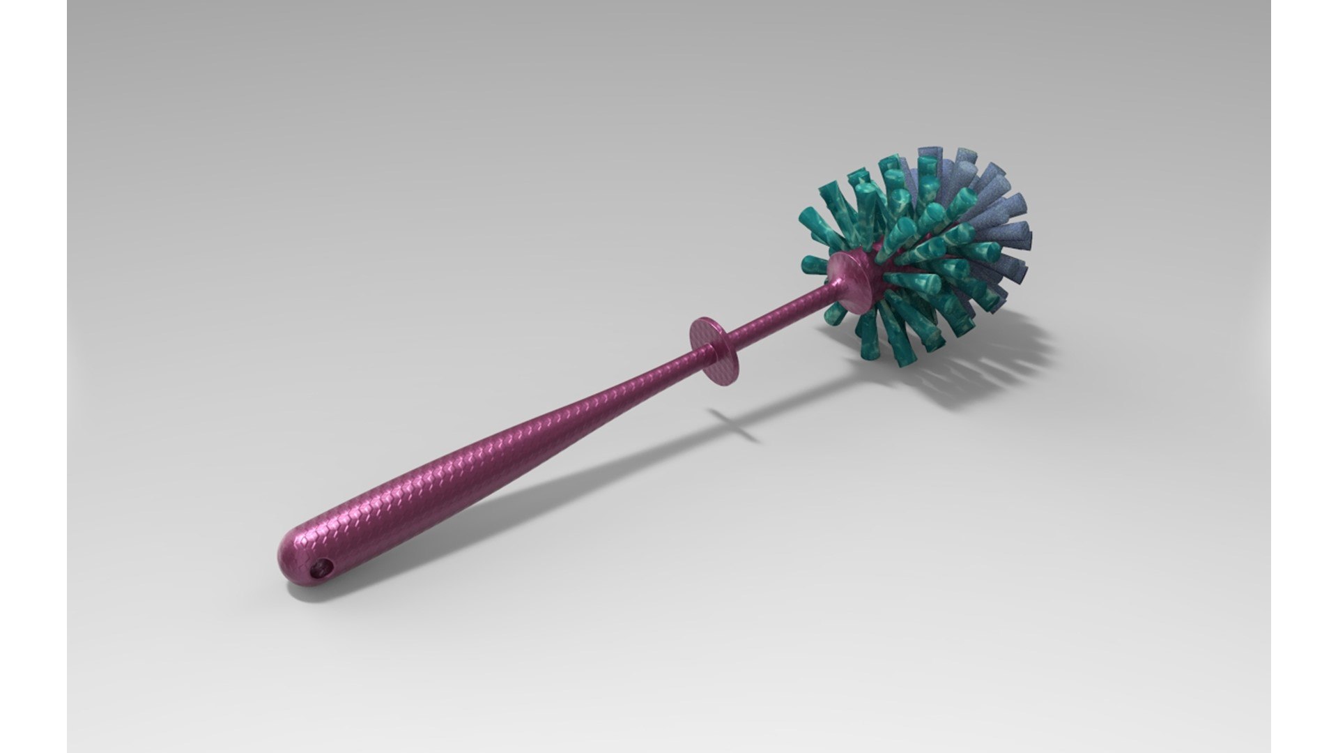 WC Brush Model - TurboSquid 2115494