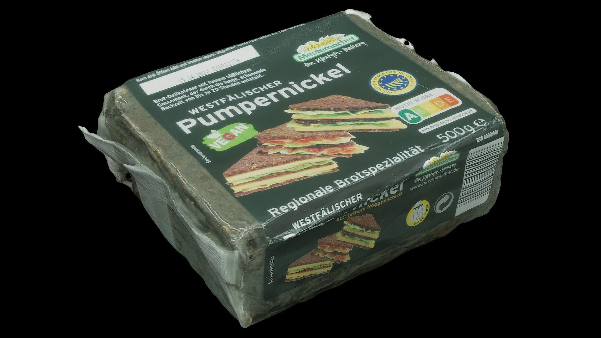Packaging 76 Bread 3D Model - TurboSquid 2156928