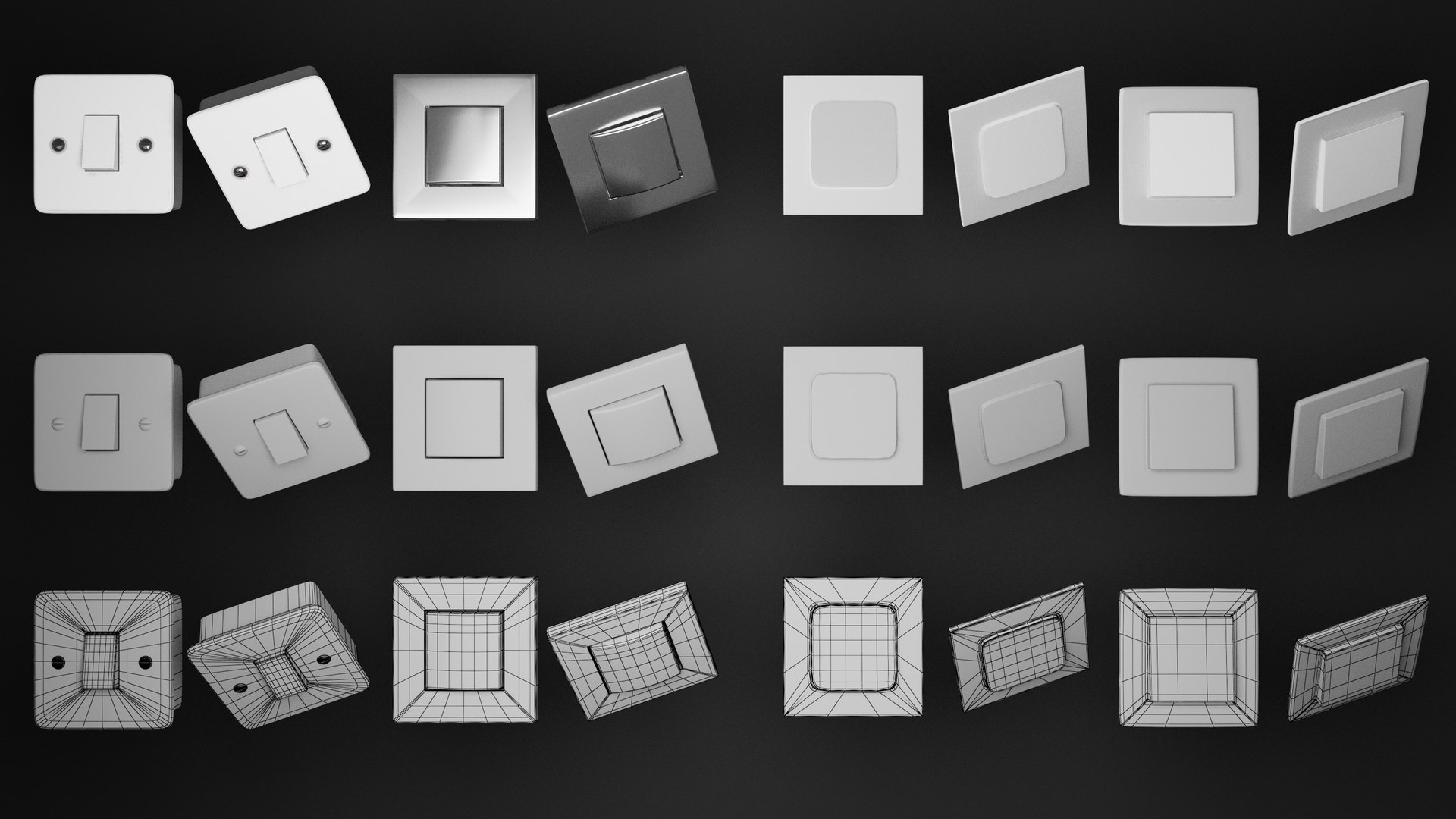 Switch Package - 3D Model 3D Model - TurboSquid 2190798