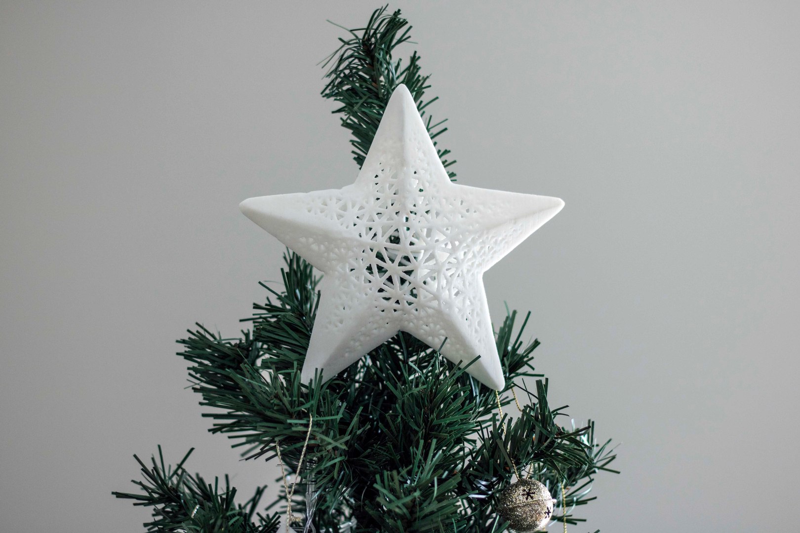 3d 3dprint christmas tree star model