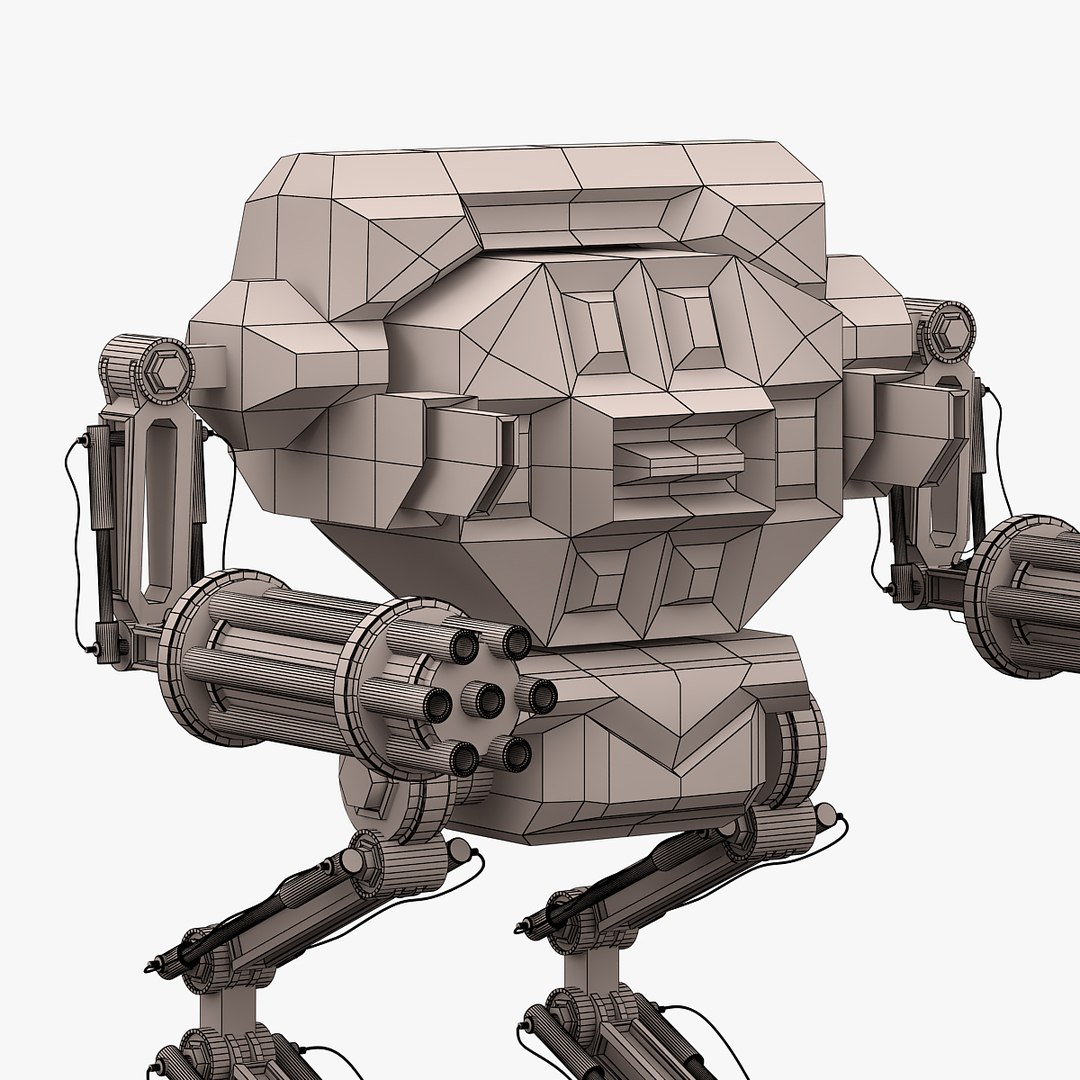 Robot Mech Warrior 3D Model - TurboSquid 1624119