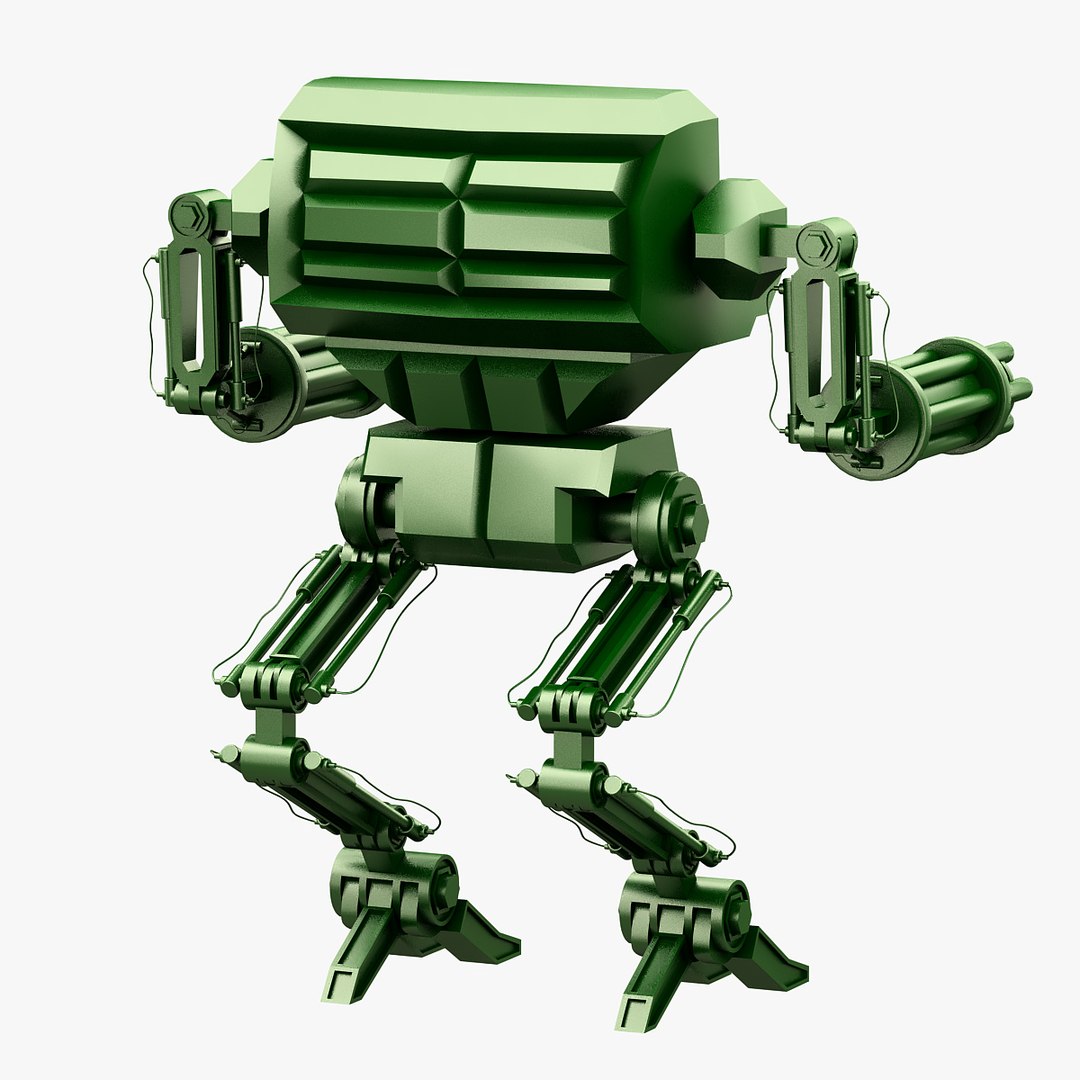 Robot Mech Warrior 3D Model - TurboSquid 1624119