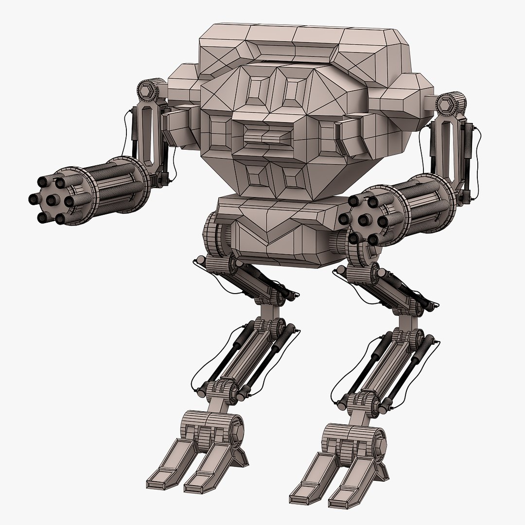 Robot Mech Warrior 3D Model - TurboSquid 1624119