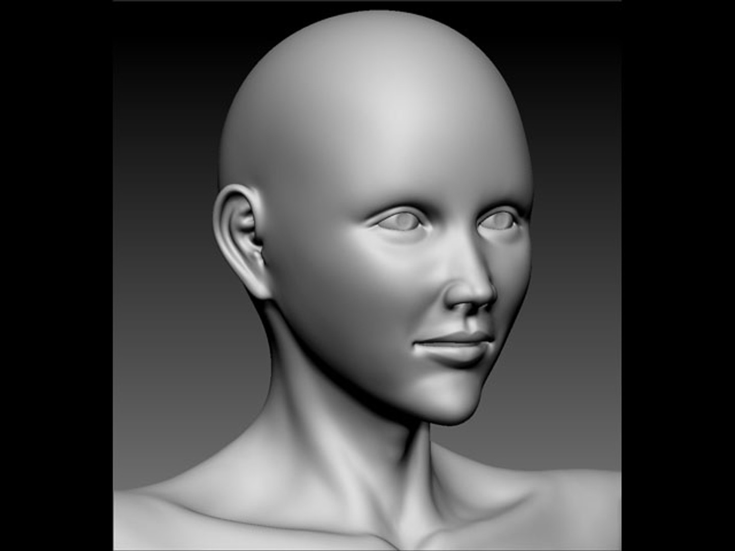 Female Adult Body 3d Obj