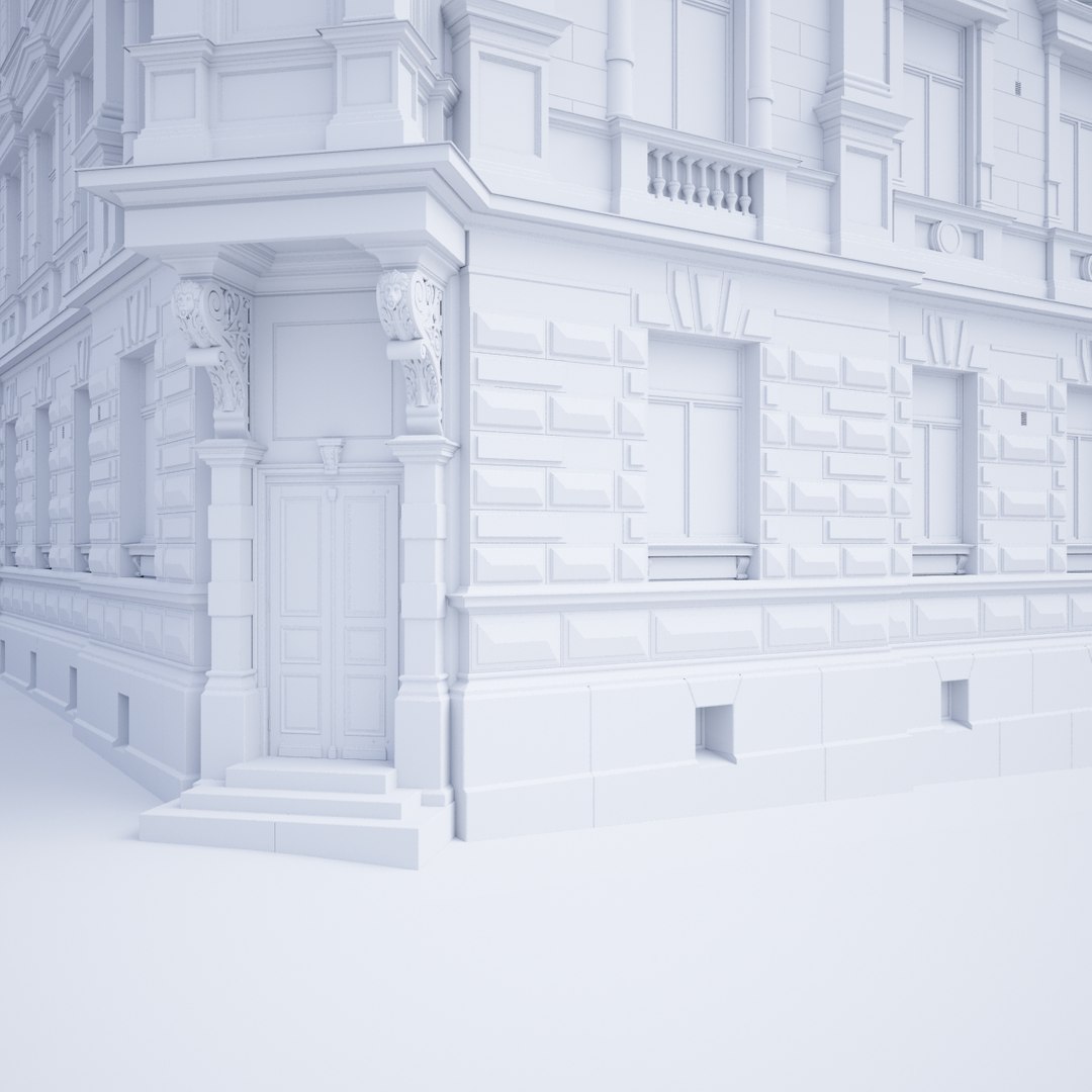 Building Neoclassical Style 3d Max
