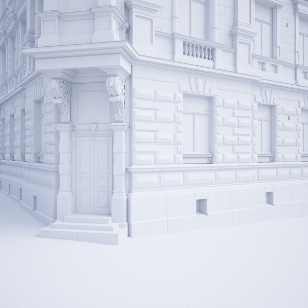 3ds max city building