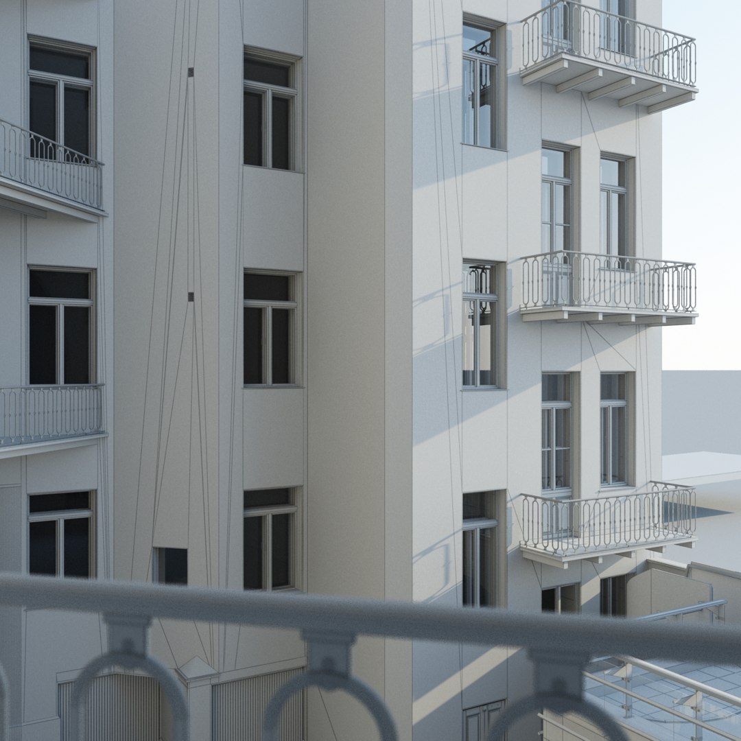 Building Neoclassical Style 3d Max