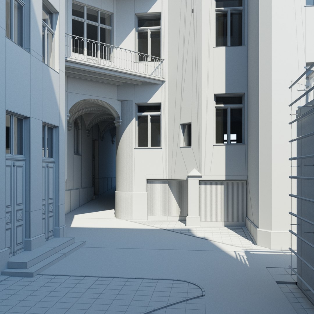 Building Neoclassical Style 3d Max