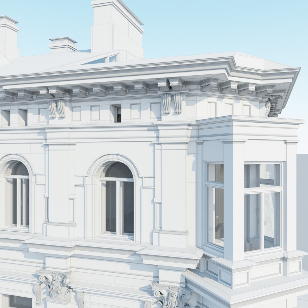 Building Neoclassical Style 3d Max