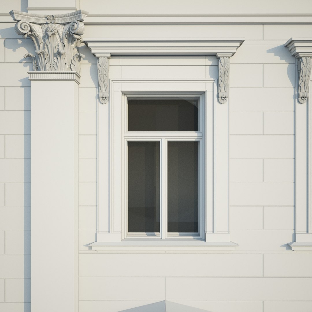 Building Neoclassical Style 3d Max
