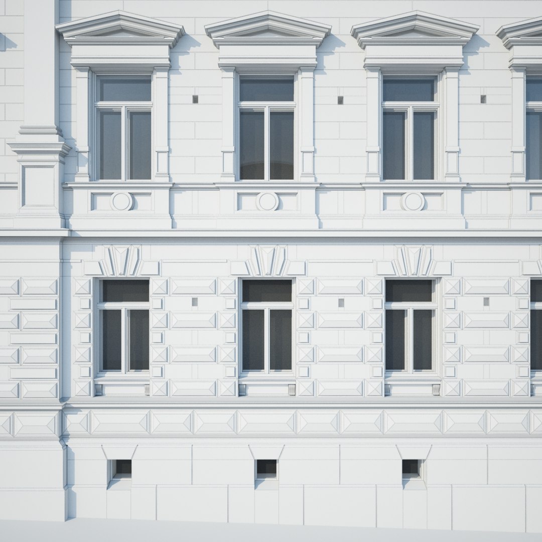 Building Neoclassical Style 3d Max