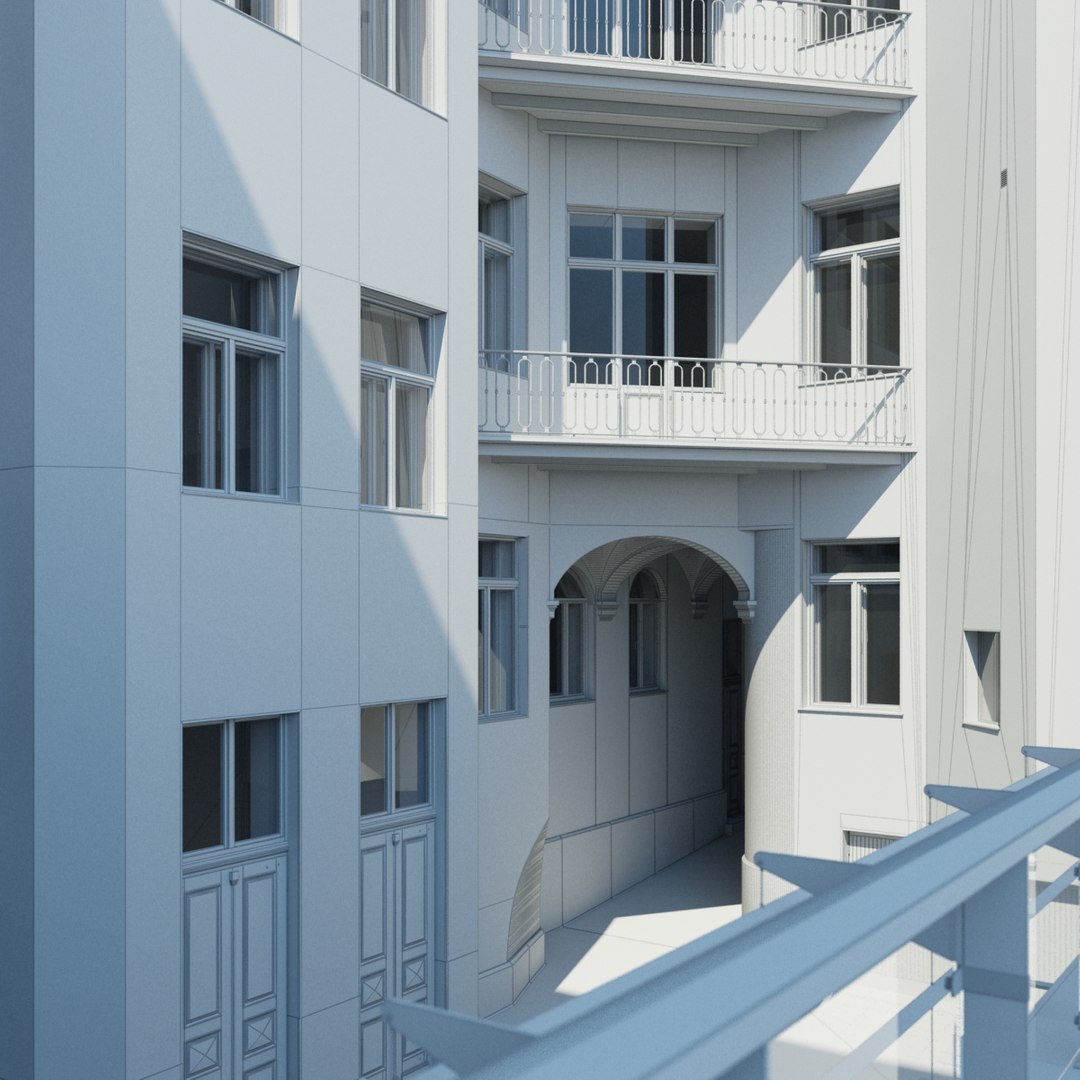 Building Neoclassical Style 3d Max