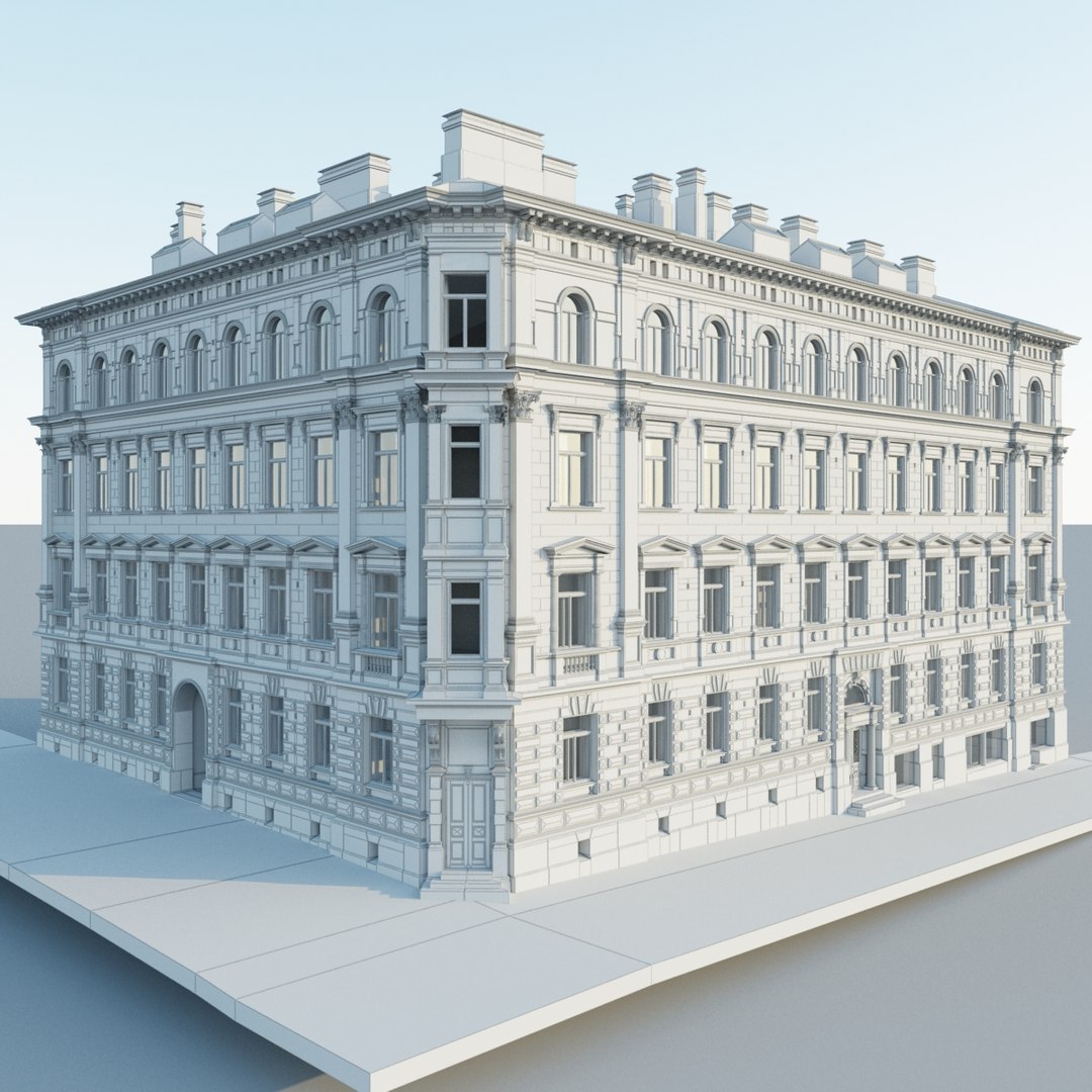 Building Neoclassical Style 3d Max