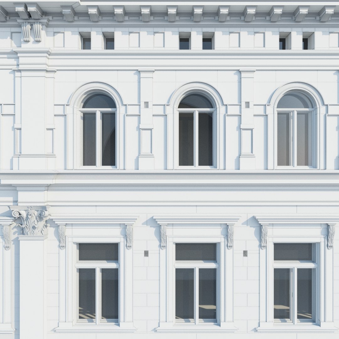 Building Neoclassical Style 3d Max