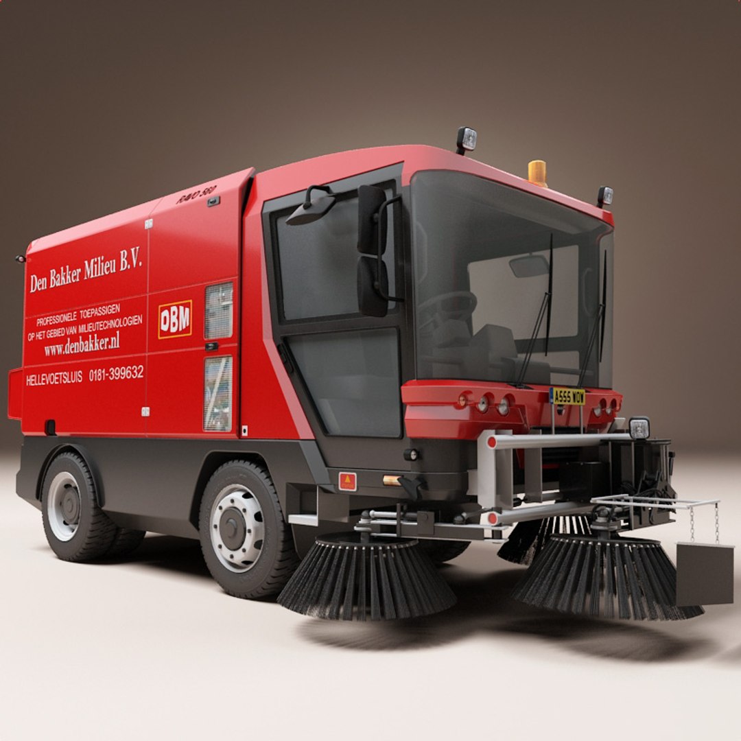 Ravo 560 Street Cleaner 3d Obj