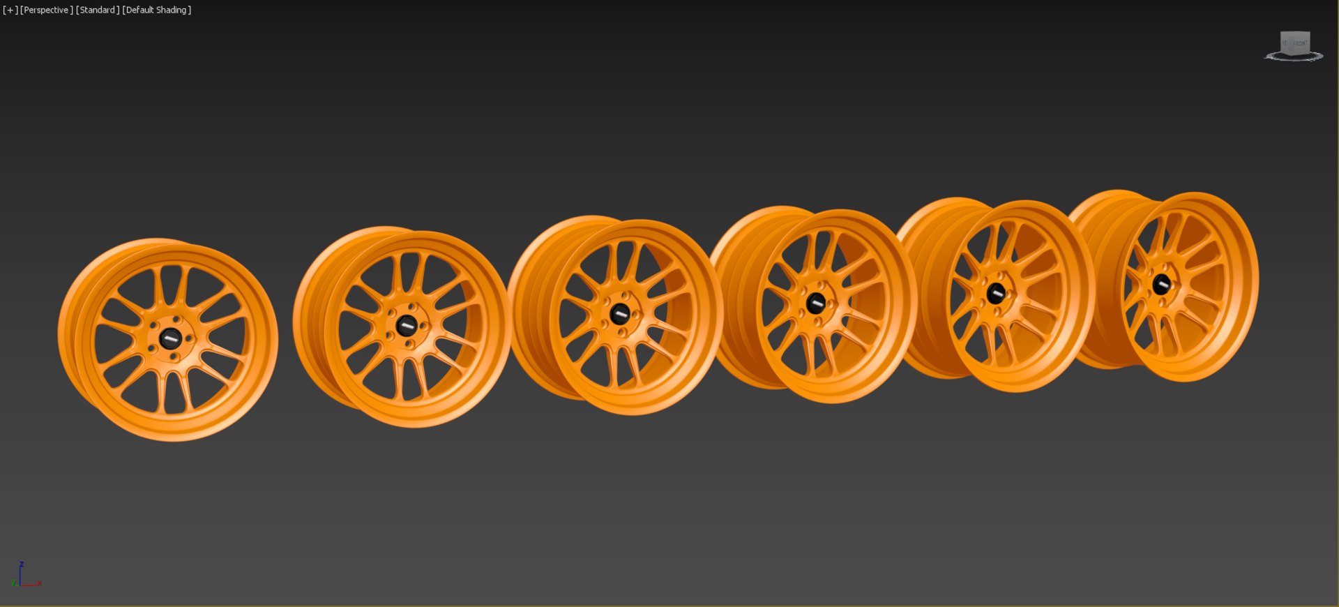 3D Wheel Cosmis Xt-206r - TurboSquid 1356853