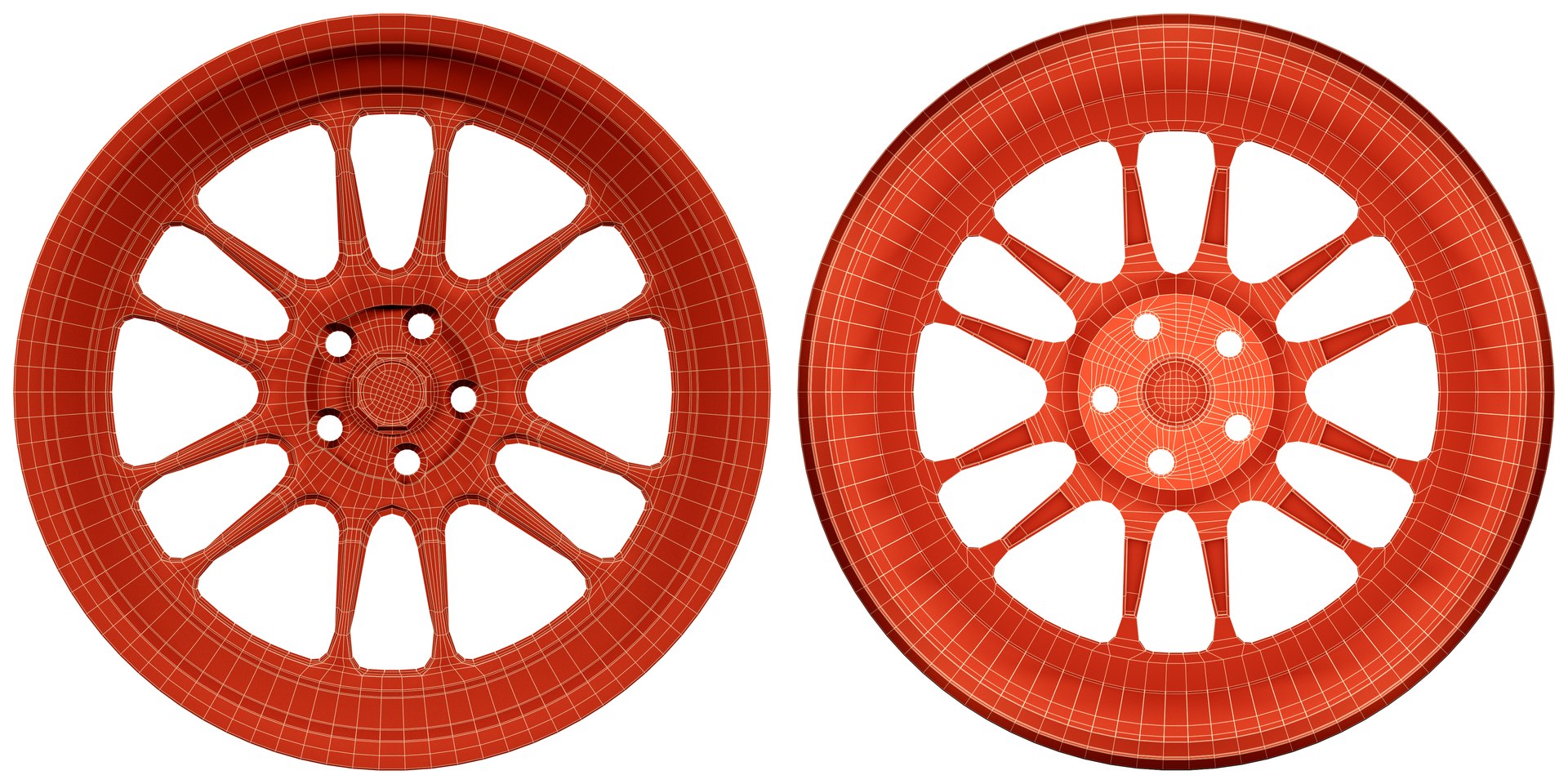 3D Wheel Cosmis Xt-206r - TurboSquid 1356853