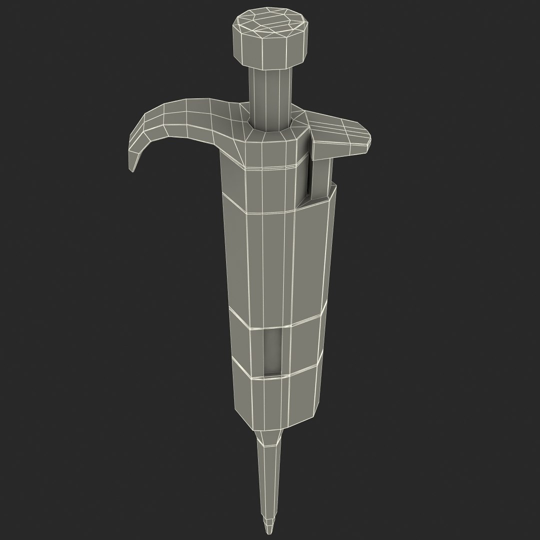 Autoclavable Pipette Accumax V2 3d Model