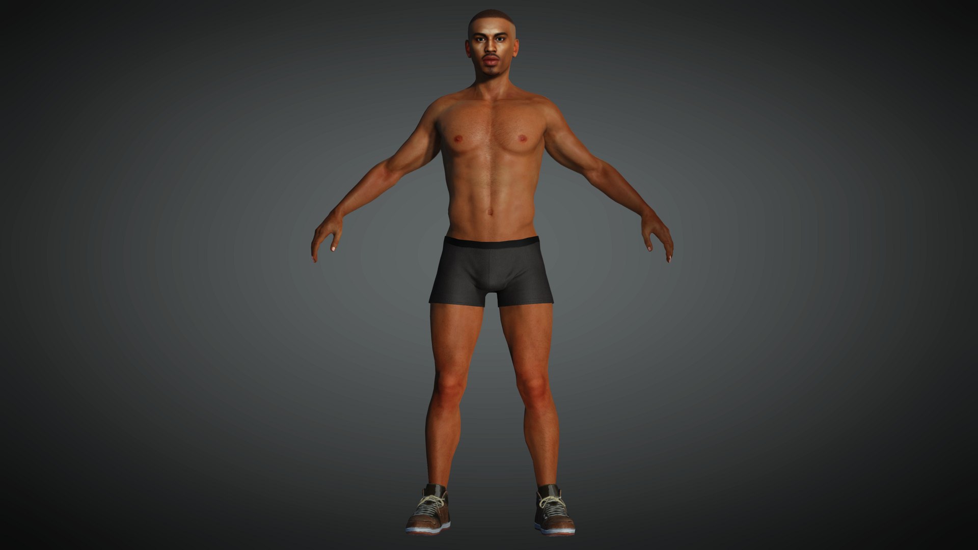 Realistic Male Character 21 3D Model - TurboSquid 1882758