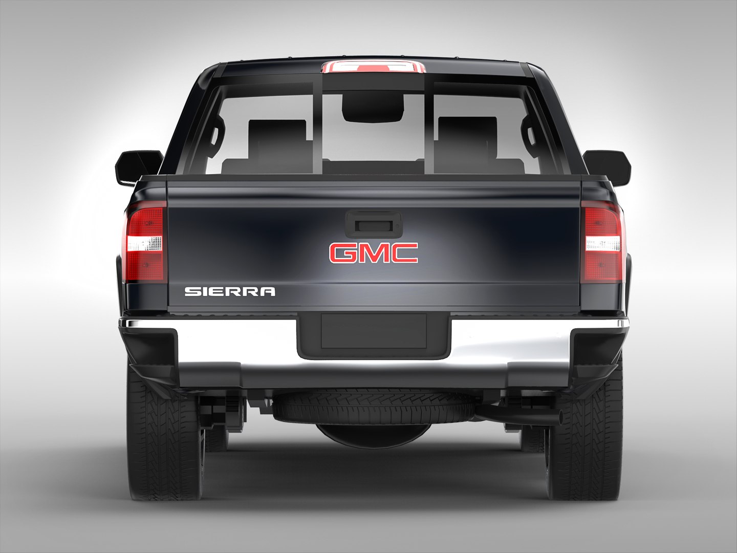 3d model gmc sierra 2014