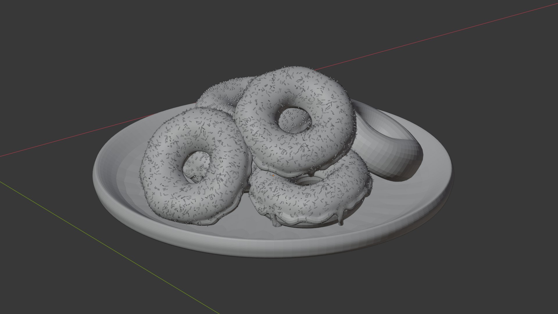 Donut Model - TurboSquid 2201439