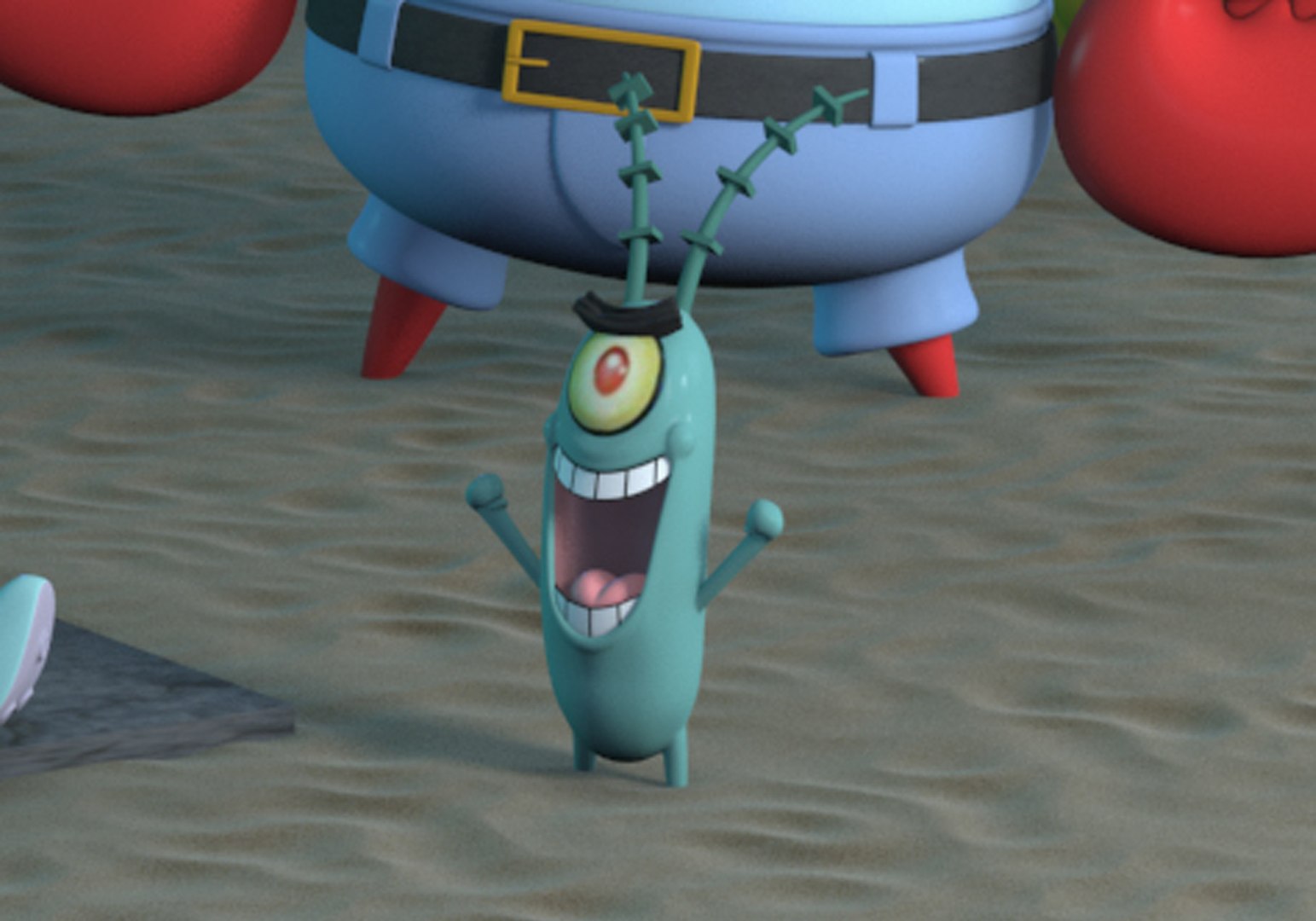 Character Plankton 3D Model - TurboSquid 1201018