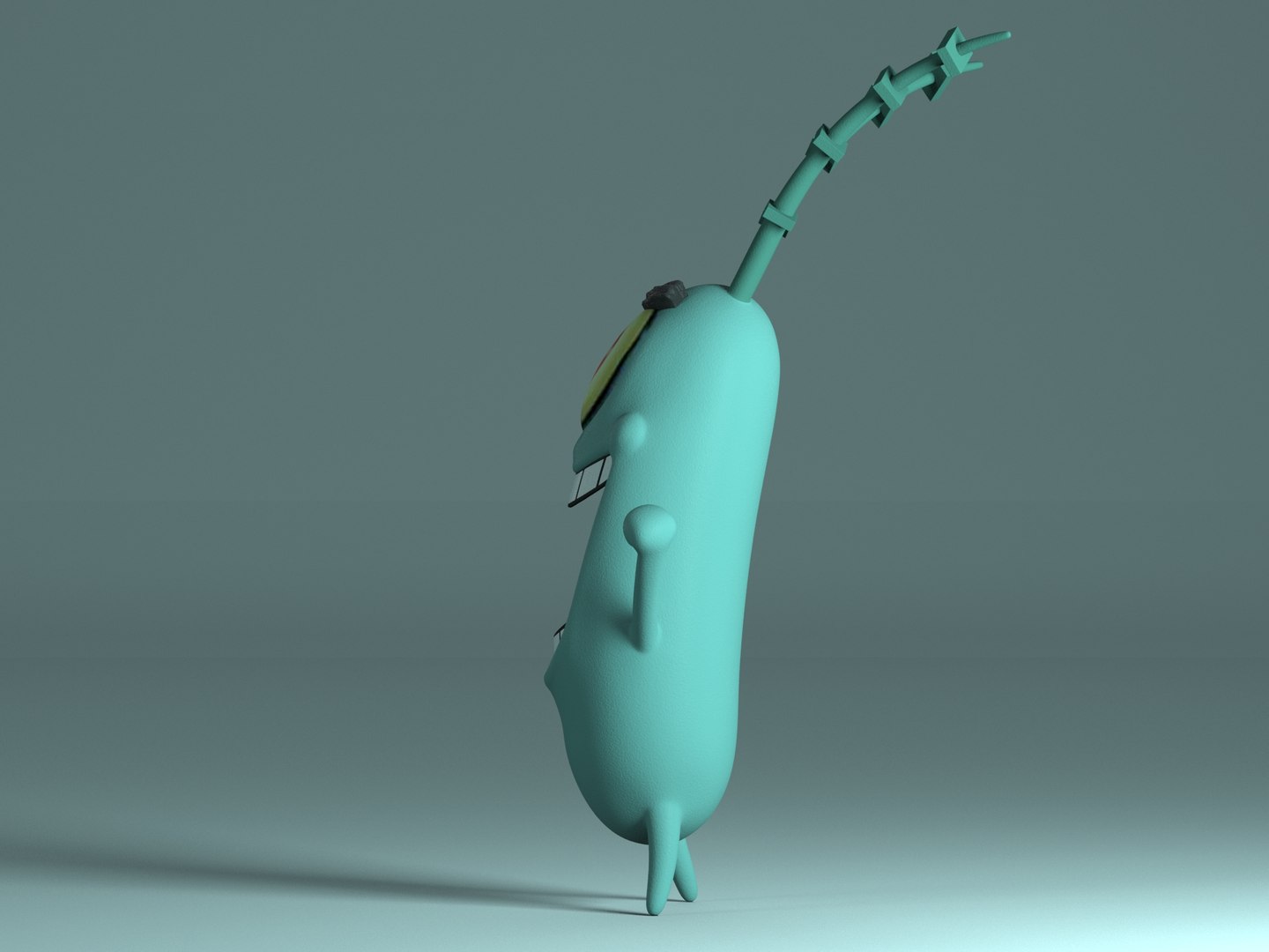 Character Plankton 3D Model - TurboSquid 1201018