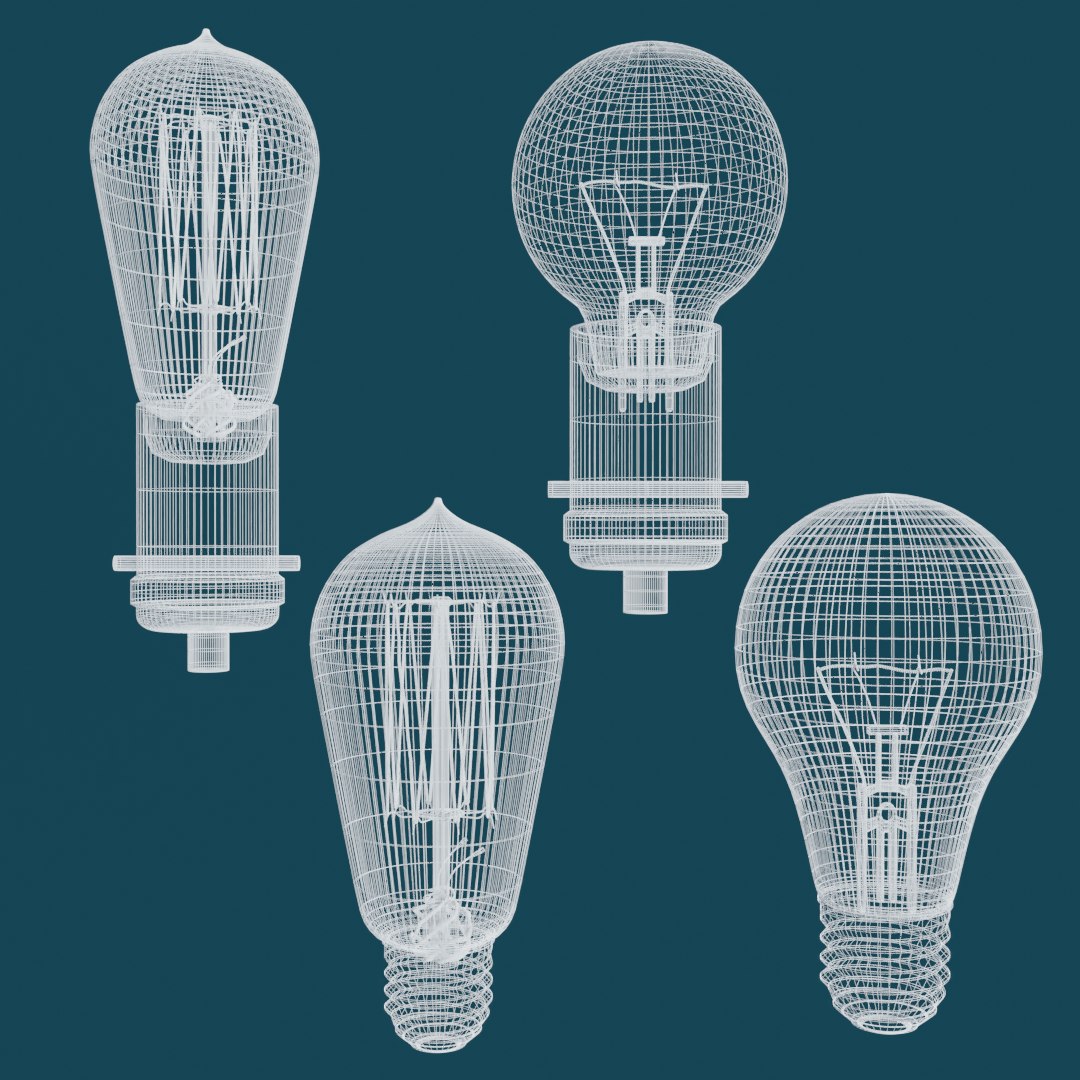 3D Model Light Bulbs - TurboSquid 1527640