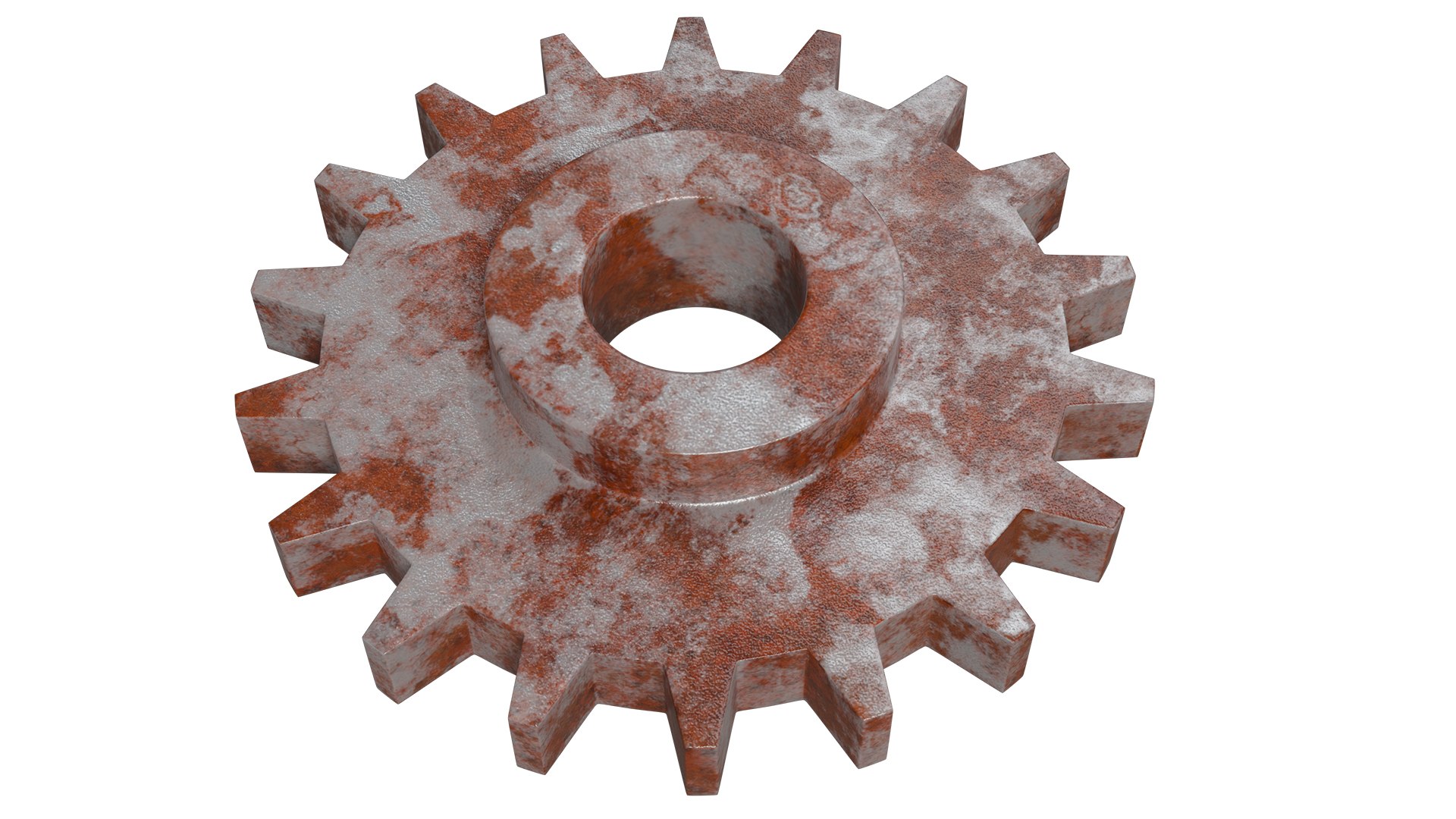 Gears Set Rust 3D Model - TurboSquid 2327032