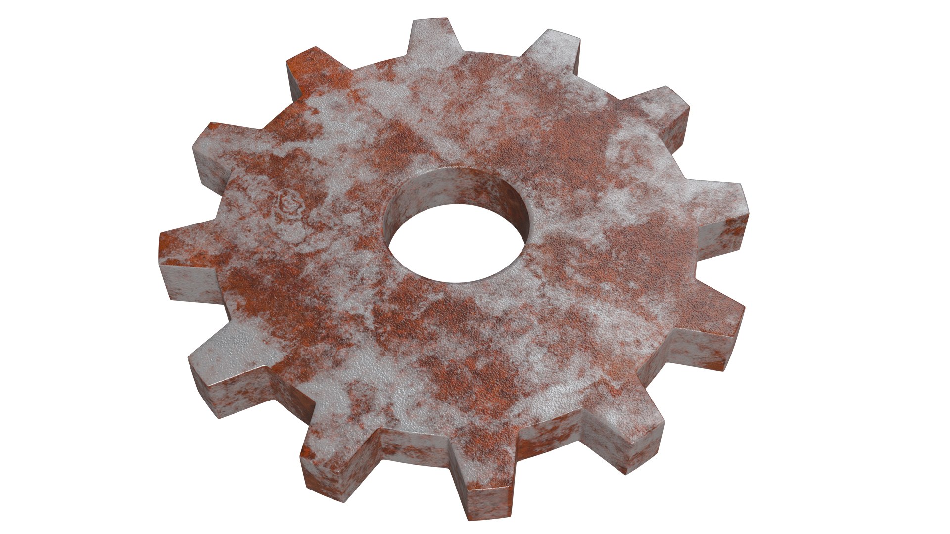 Gears Set Rust 3D Model - TurboSquid 2327032