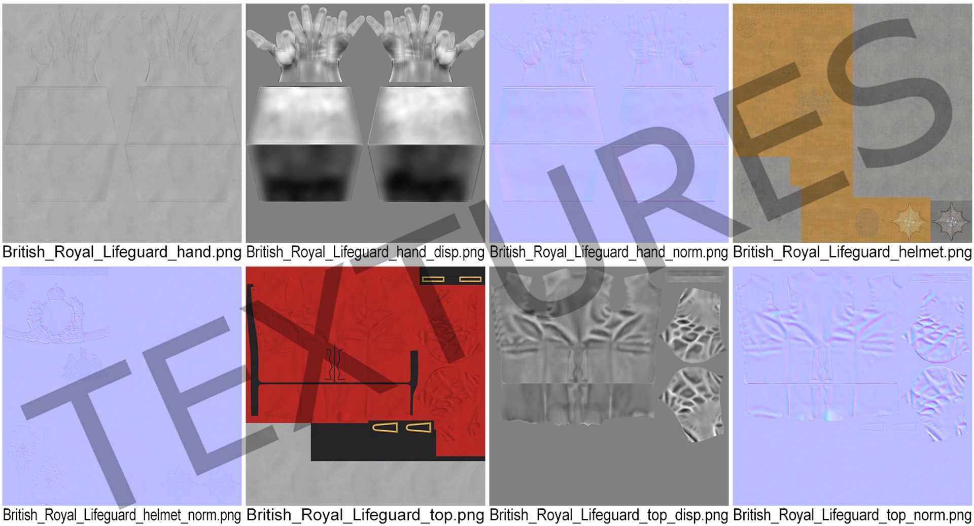 3D British Cavalry Royal Life - TurboSquid 1195697