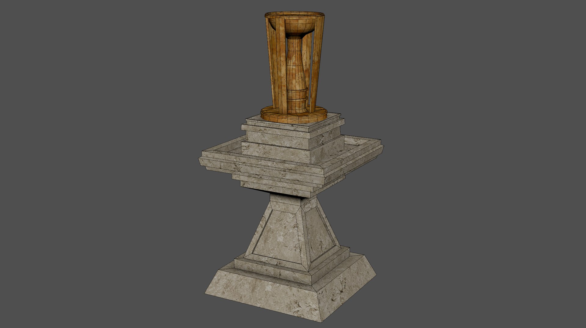 Free Ancient Torch Plartform 3D Model - TurboSquid 2316016