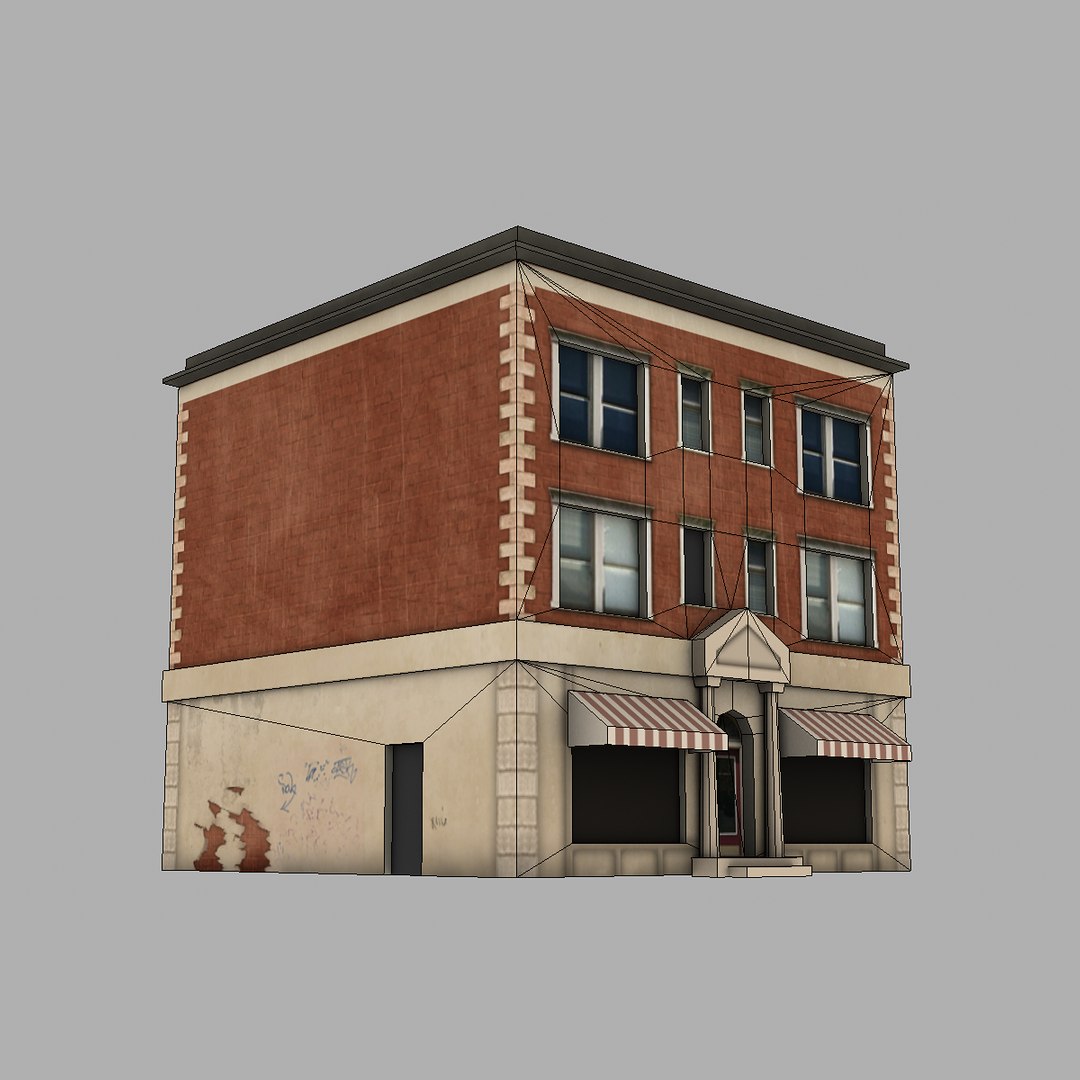 3d Model Downtown Building