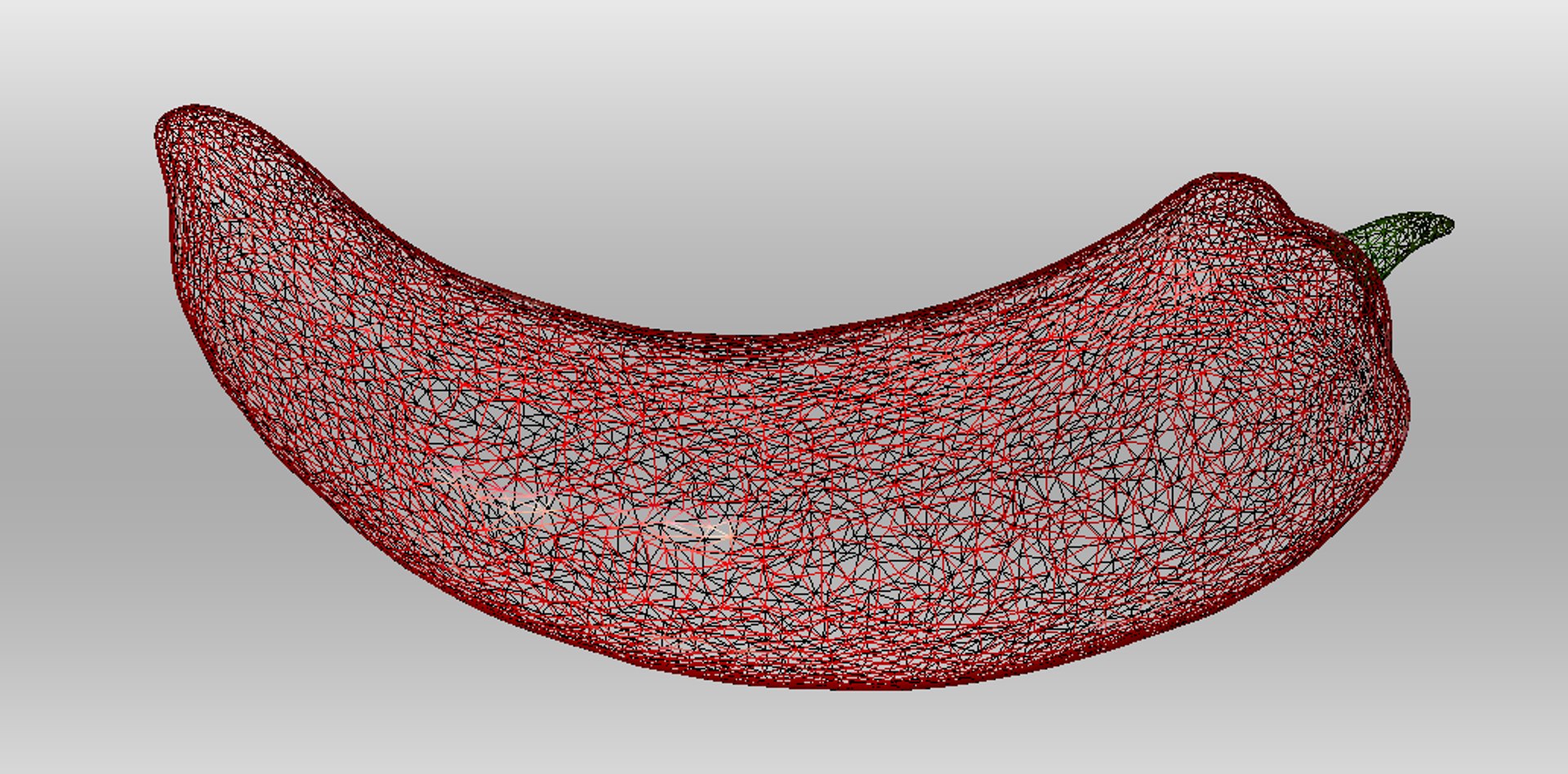 Papper Fruits Model - TurboSquid 1577475