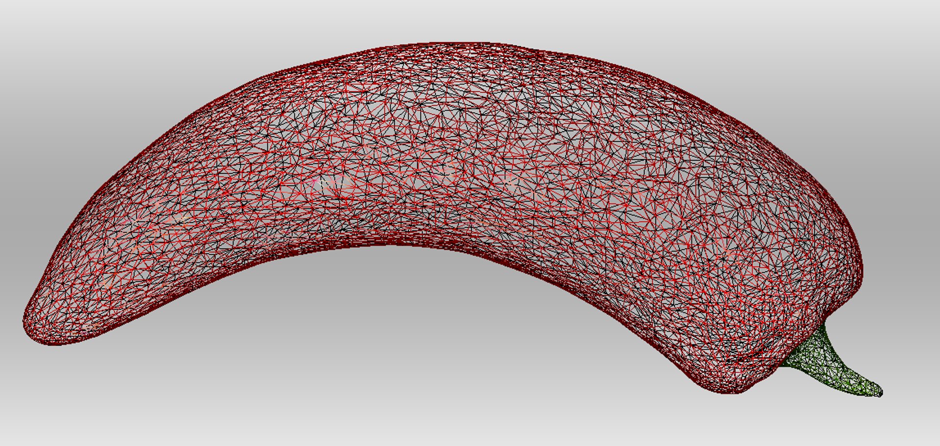 Papper Fruits Model - TurboSquid 1577475