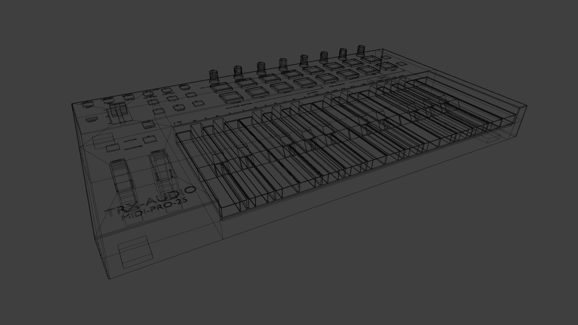 Synthesizer 3D Model - TurboSquid 2252692
