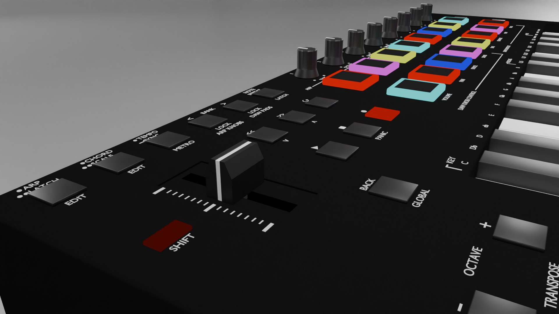 Synthesizer 3D Model - TurboSquid 2252692